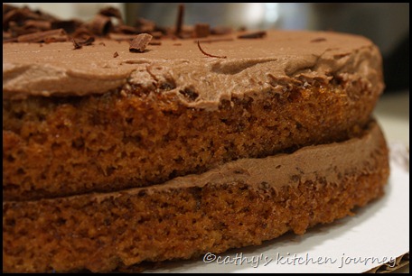 cathy's kitchen journey: Walnut Mocha Torte